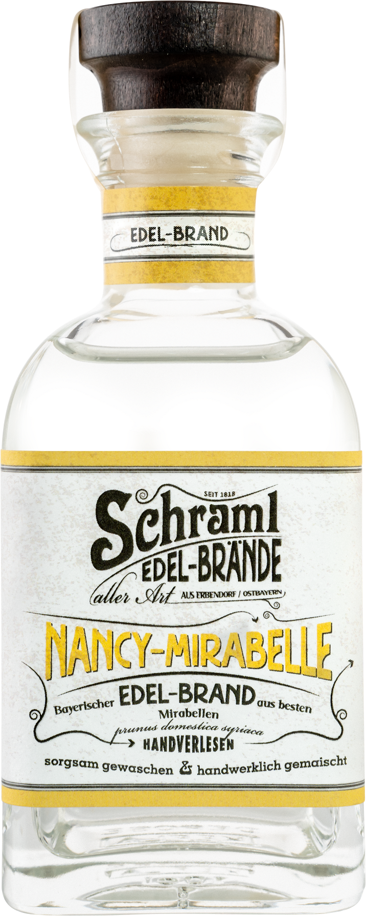 Nancy-Mirabelle Edelbrand 42 % vol., 0,1 L – 12 Flaschen | Deine Traumküche